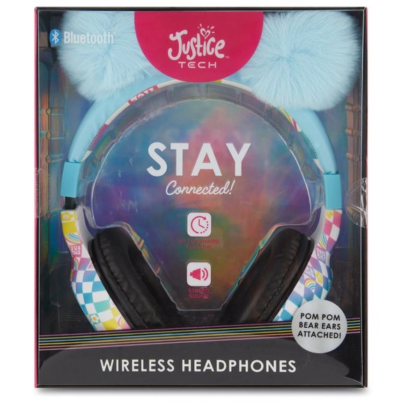 Justice | Headphones | Justice Portable Wireless Bluetooth Headphone ...